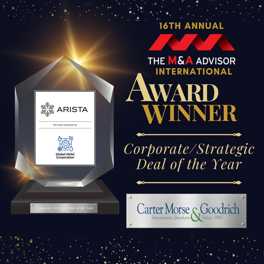 Carter Morse & Goodrich Wins Corporate / Strategic Deal of the Year at ...